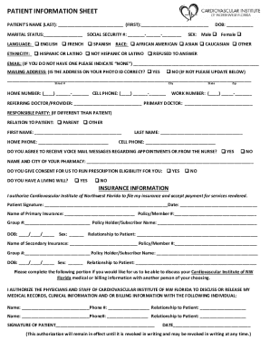 Fillable Online INTAKE FORM NOV 2020 Fax Email Print - pdfFiller