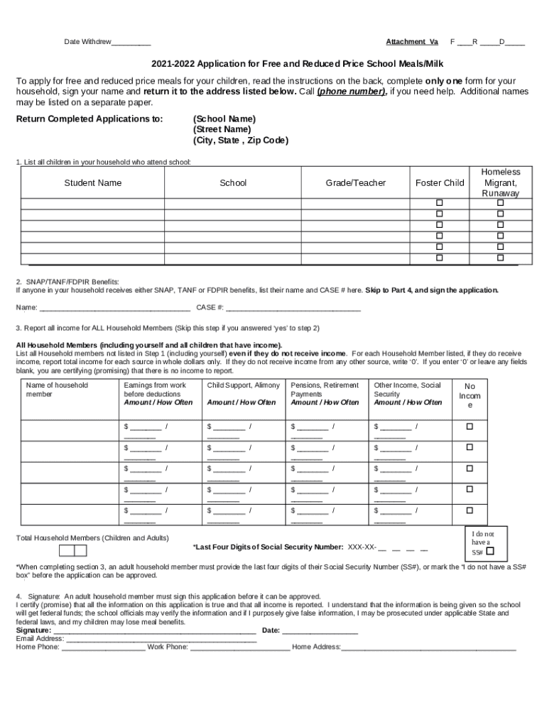 Return Completed Applications to:(School Name) Doc Template | pdfFiller