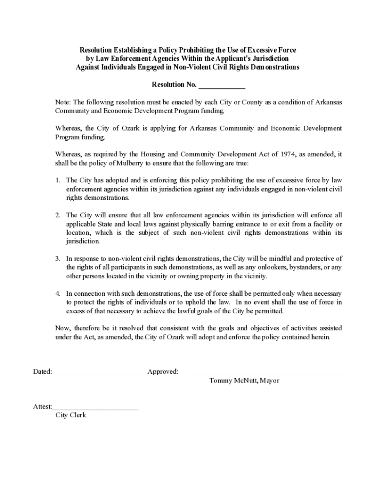 Fillable Online Sample Excessive Force Policies Fax Email Print - pdfFiller