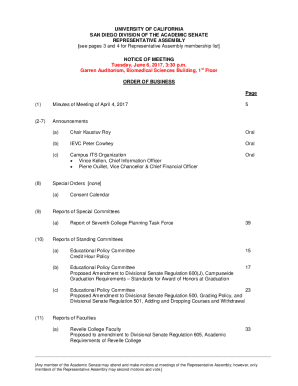 Fillable Online Representative Assembly Schedule Fax Email Print ...