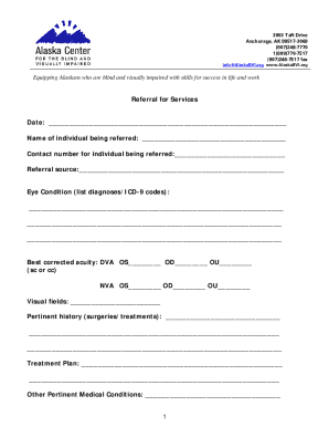 Fillable Online Alaska Center for the Blind and Visually ...