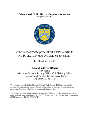 Fillable Online CROW CANYON (CC), PROPERTY ASSEST ... Fax Email Print ...