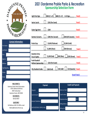 Fillable Online Dardenne Prairie - Parks and Recreation - Master Plan Fax Email Print - pdfFiller