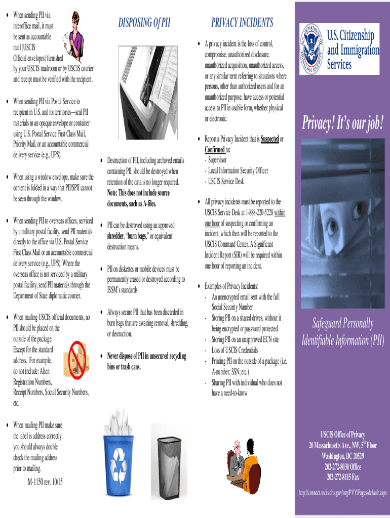 Fillable Online USCIS to begin using restricted delivery service for ...