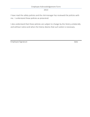 Fillable Online safety policy form Fax Email Print - pdfFiller