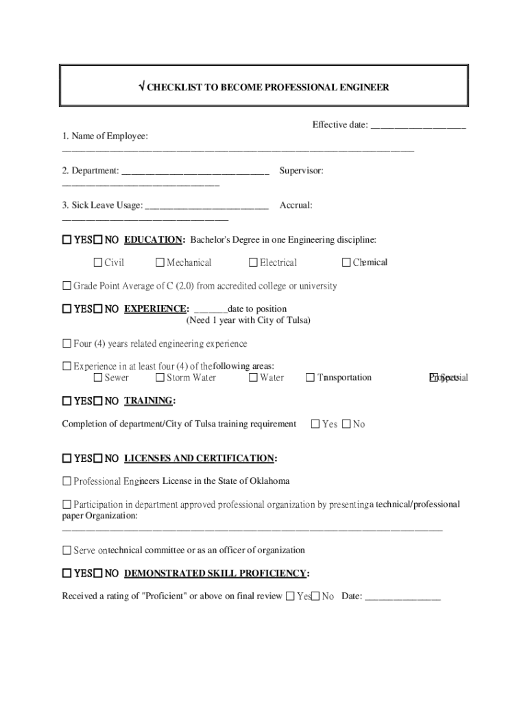 Fillable Online Employee Leave Checklist Family Member Serious Health ...