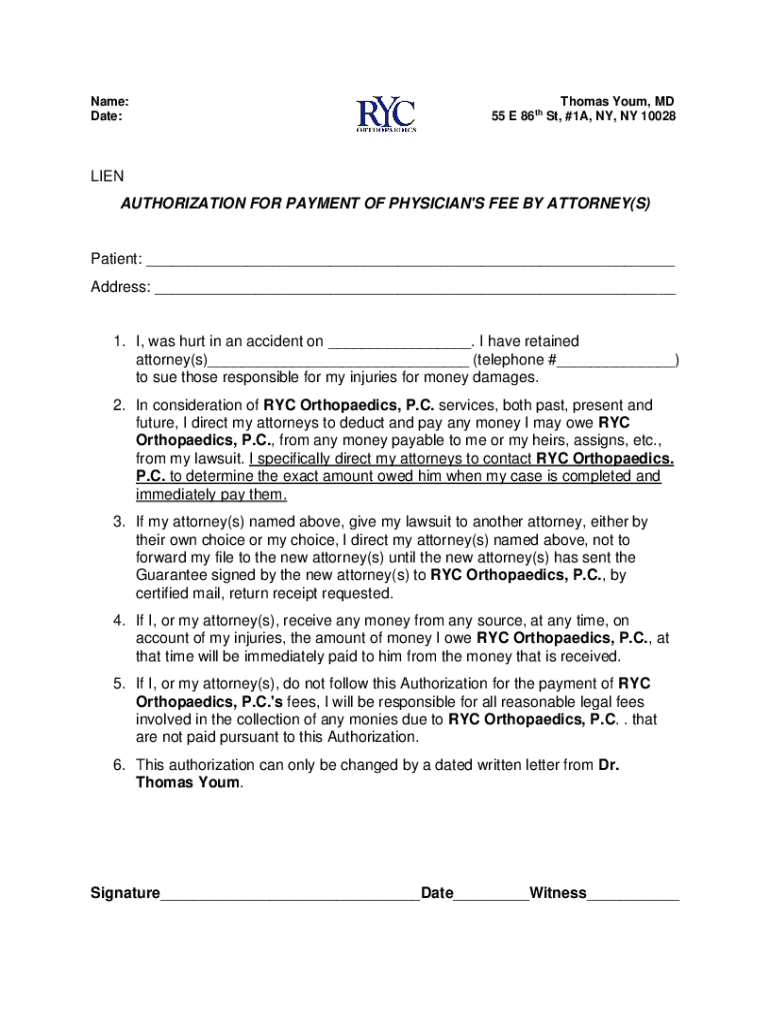 Fillable Online Dr. Craig M Capeci - Sports Orthopedic Surgeon in New York ... Fax Email Print ...
