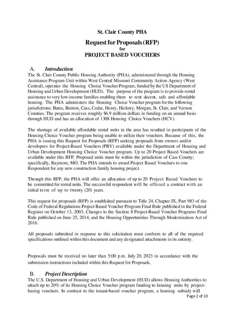 Fillable Online for project-based housing choice voucher Fax Email ...