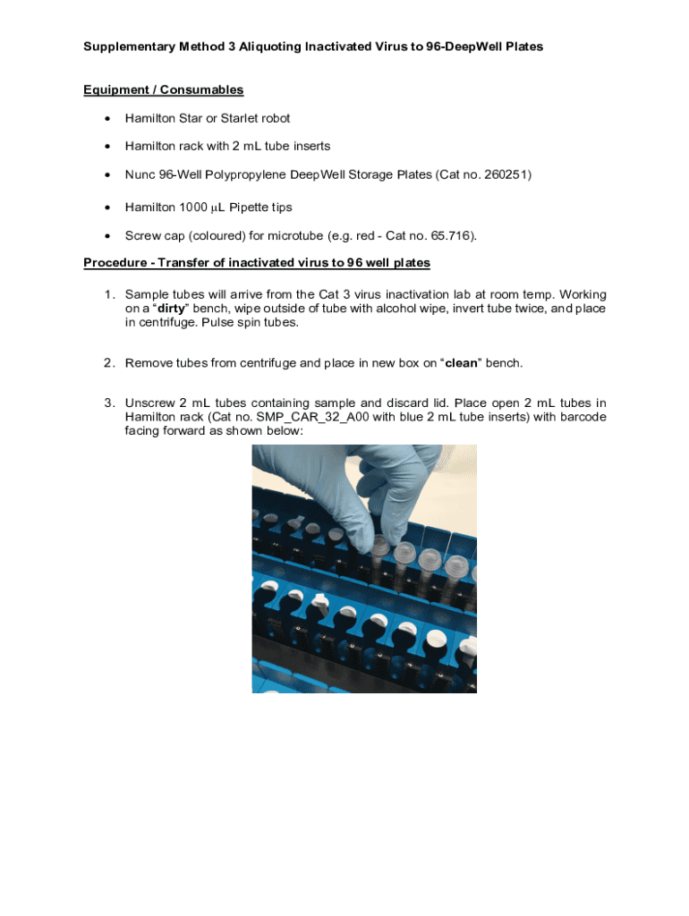 Fillable Online Identity Automation DNA IQ System Protocol for the ...