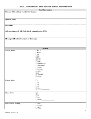 Fillable Online Protocol Templates for Clinical Trials - NIH Grants ...