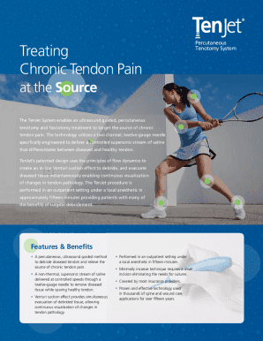 Fillable Online TenJet enables minimally invasive treatment of chronic ...