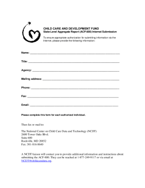 Fillable Online PI ACF Internet Registration Form. PI ACF Internet Registration Form Fax Email ...