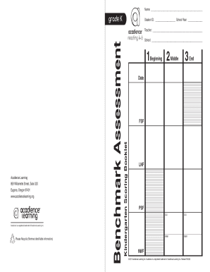 Fillable Online Acadience Reading K6 Assessment Manual Fax Email Print ...
