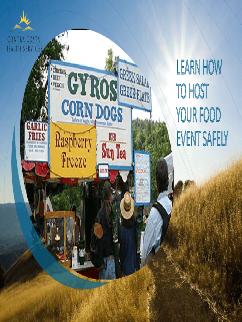 Fillable Online Learn How to Host Your Food Event Safely Fax Email ...