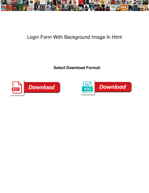 Fillable Online Login Form With Background Image In Html. Login Form ...