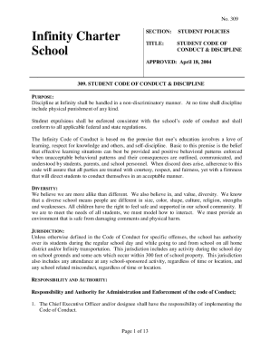 Fillable Online Infinity Charter Fax Email Print - pdfFiller