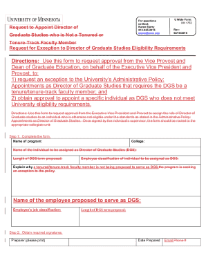 Fillable Online Form for Appts as DGS policy Fax Email Print - pdfFiller