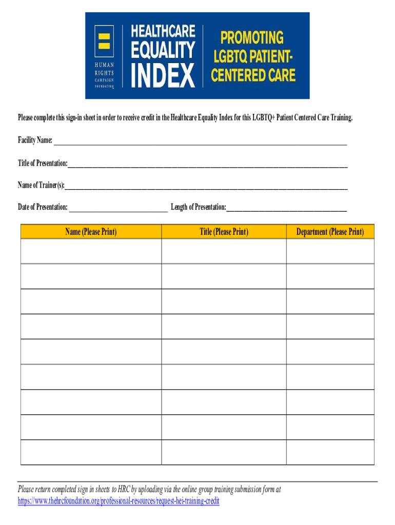 Fillable Online Other Training Sign-In Sheet Fax Email Print - pdfFiller