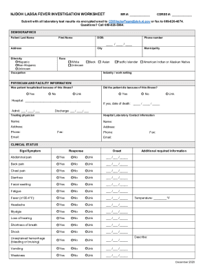 Fillable Online Lassa virus - Pathogen Safety Data Sheets Fax Email Print - pdfFiller