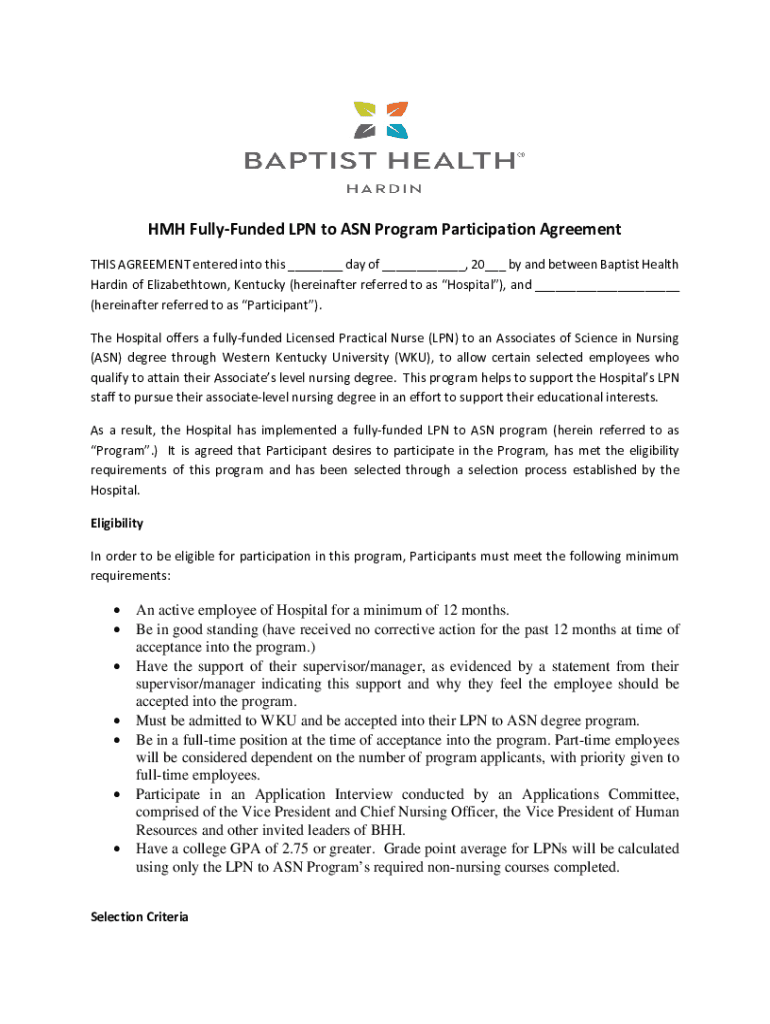 Fillable Online HMH, ECTC partner to create fully funded nursing program Fax Email Print - pdfFiller