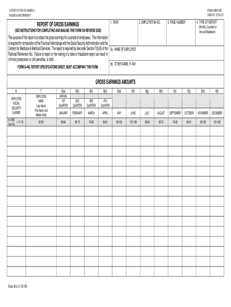 Fillable Online Appendix I: Electronic File Format, Form BA-3, Annual ...