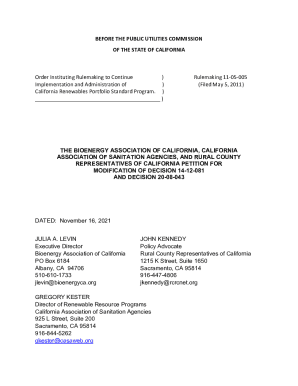 Fillable Online Renewables Portfolio Standard (RPS) Program Fax Email ...