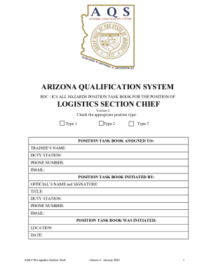 Fillable Online Logistics Section Chief Fax Email Print - pdfFiller