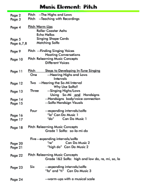 Fillable Online Chapter 2: The Elements of Pitch:Sound, Symbol, and ...