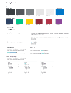 Fillable Online How to create the best UI color paletteComplete guide ...
