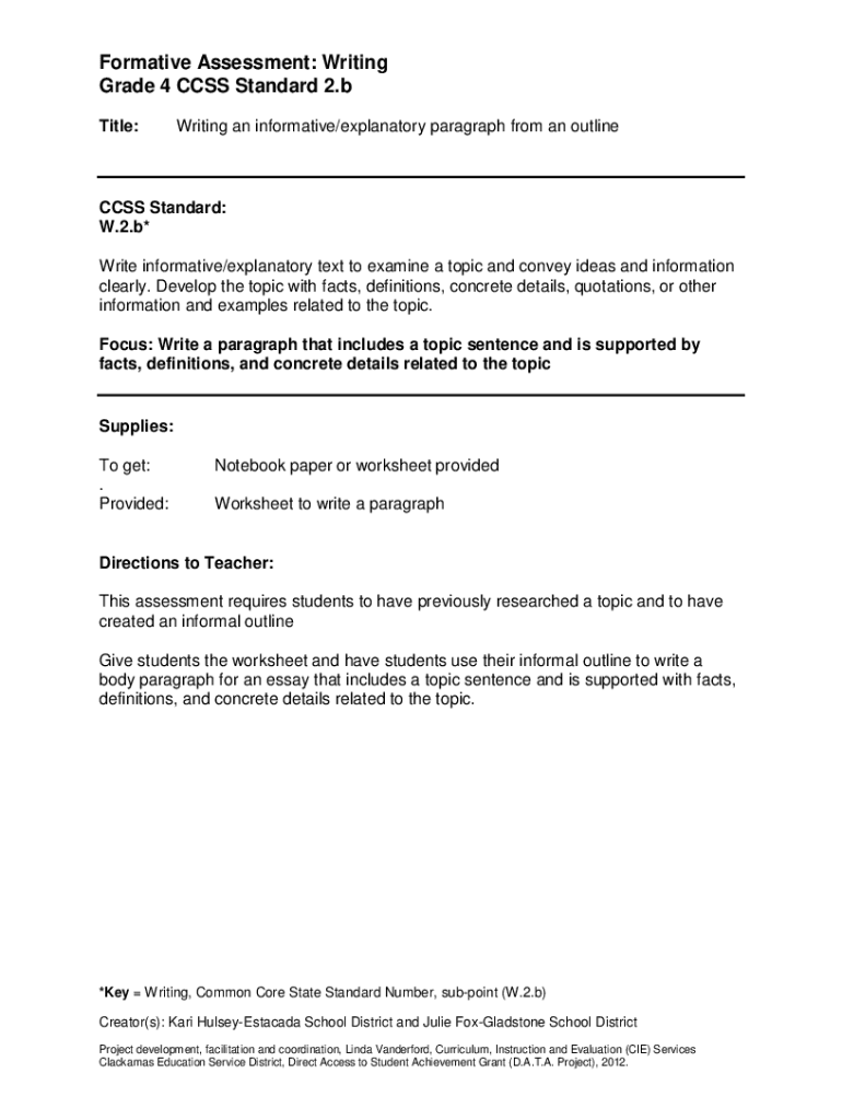 Fillable Online W.4.2 Worksheets - Common Core ELA Fax Email Print ...
