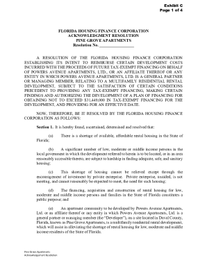 Fillable Online Exhibit C Page 1 of 4 Fax Email Print - pdfFiller