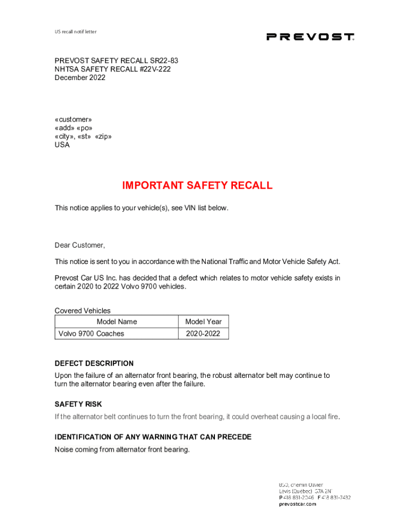 Fillable Online Consumer Alert: Repair Your Safety Recalls Now Fax Email Print - pdfFiller