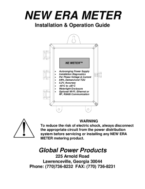 Fillable Online RG&E's new meters: Here's what you need to know Fax ...
