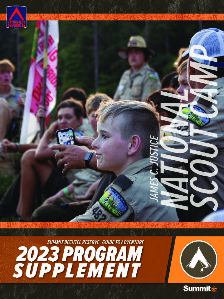 Fillable Online The Summit Bechtel Family National Scout Reserve Fax ...