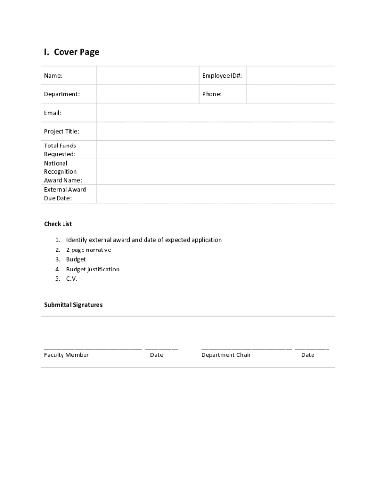 Fillable Online Research Outreach Grant Proposal Form.docx Fax Email Print - pdfFiller