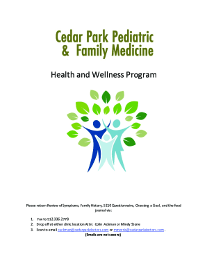 Fillable Online Using the 5210 Healthy Habits Questionnaire (ages 2-17 ...