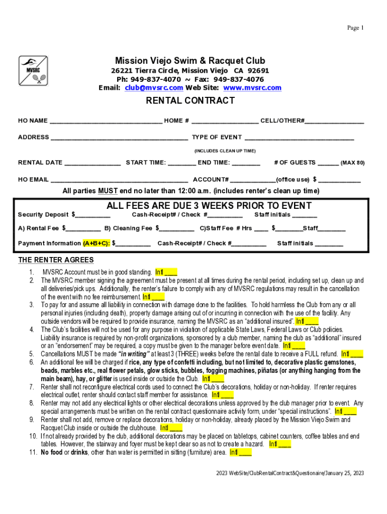 Fillable Online SWIM TEST POLICY NON-SWIMMER ... Fax Email Print ...