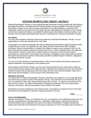 Fillable Online What is Reunification Counseling and How Does it Work ...