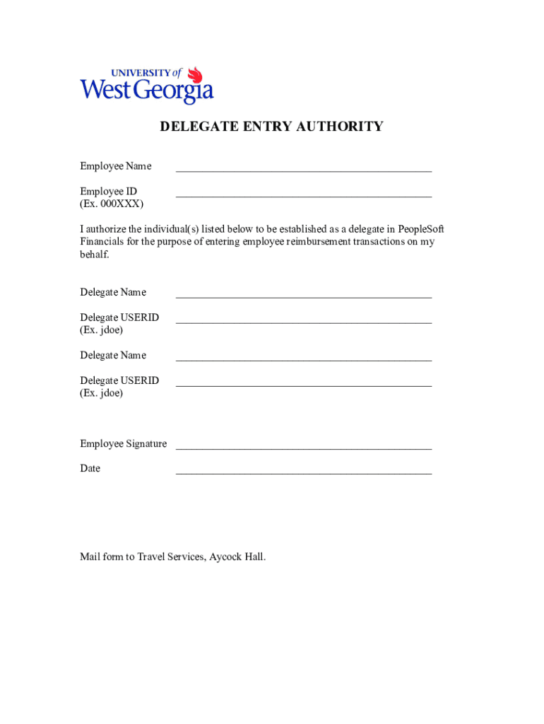 Fillable Online Setting Up Permission Lists and Roles for Delegation ...