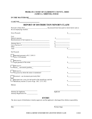 Fillable Online probatejuvenile clermontcountyohio Clermont County ...