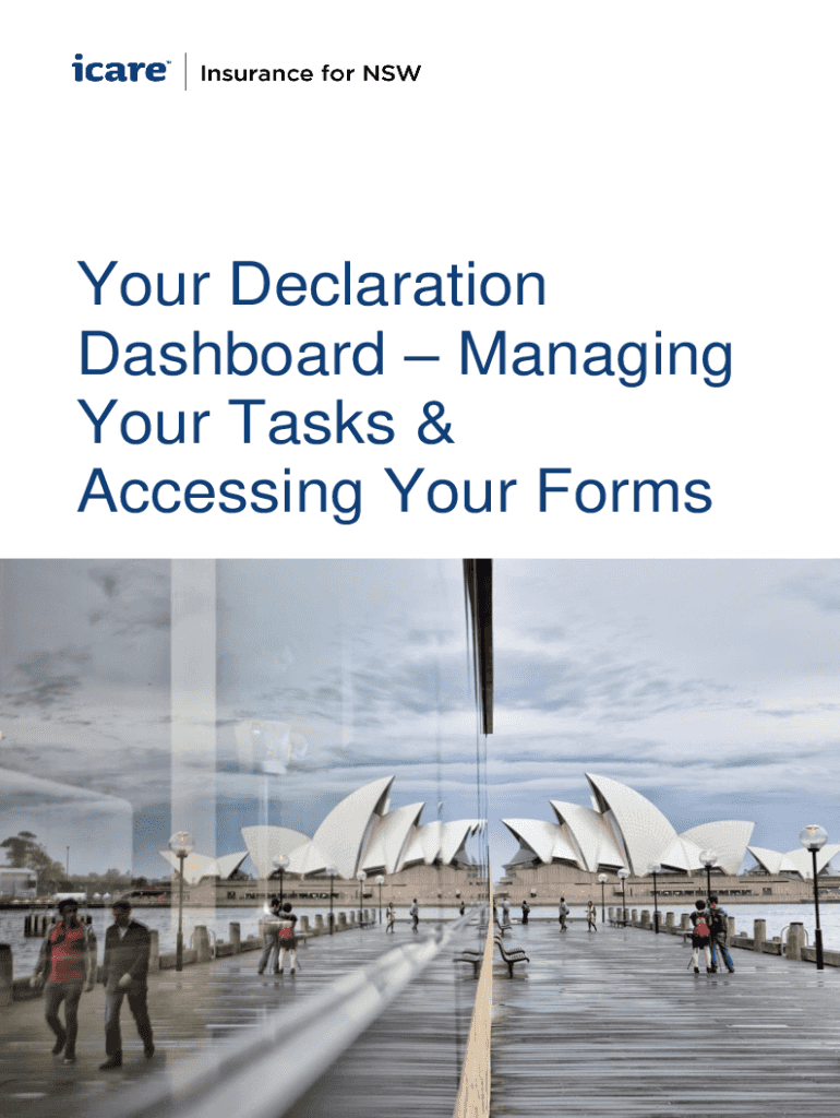 Fillable Online Your Declaration DashboardManaging Your Tasks & Accessing Your Forms Fax Email ...