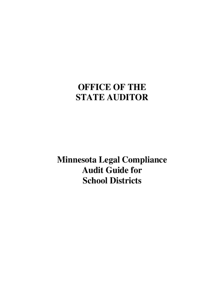 Fillable Online Guide for Compliance Audits of Programs Administered ...