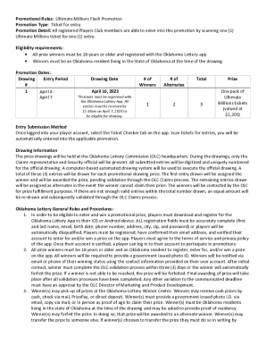 Fillable Online Lottery Payout Options: Annuity vs. Lump Sum Fax Email ...