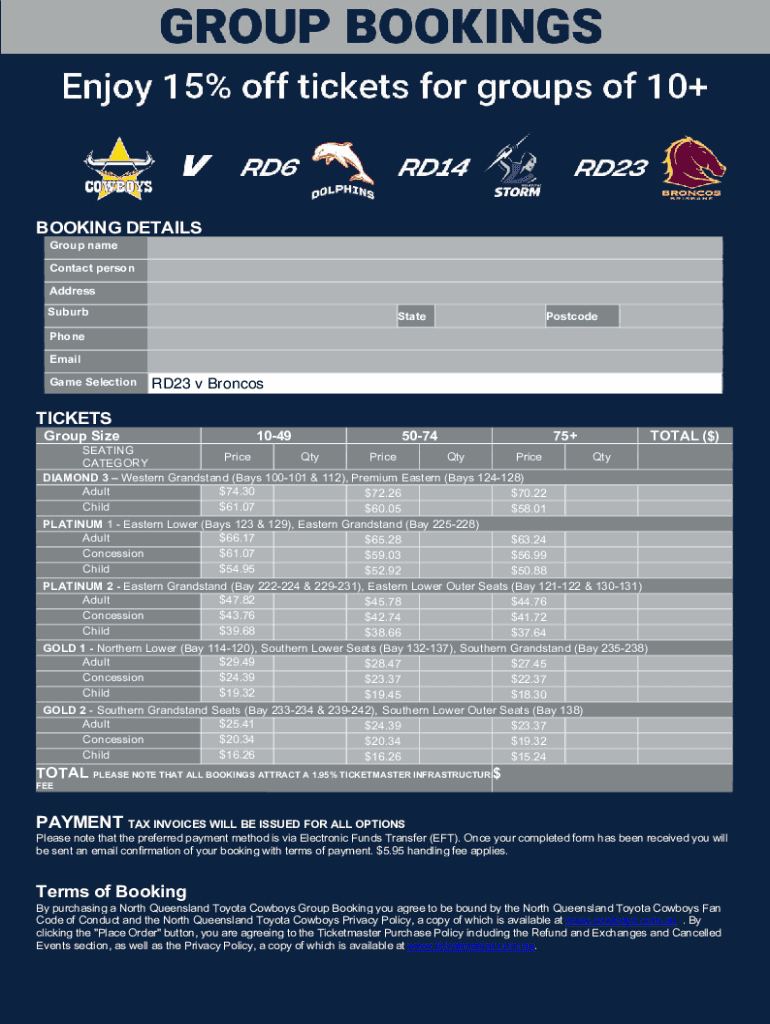 Fillable Online booking details Fax Email Print - pdfFiller