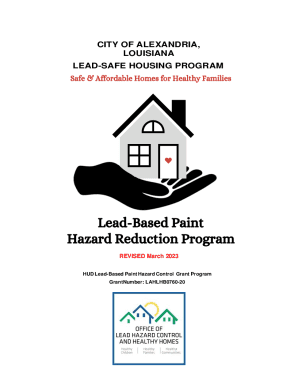 Fillable Online Programs Division - Lead-Based Paint & Lead Hazard ...