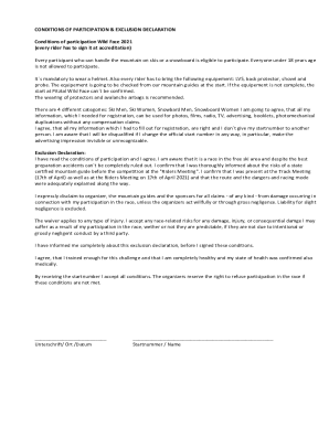 Fillable Online Conditions of Participation and Conditions for Coverage ... Fax Email Print ...