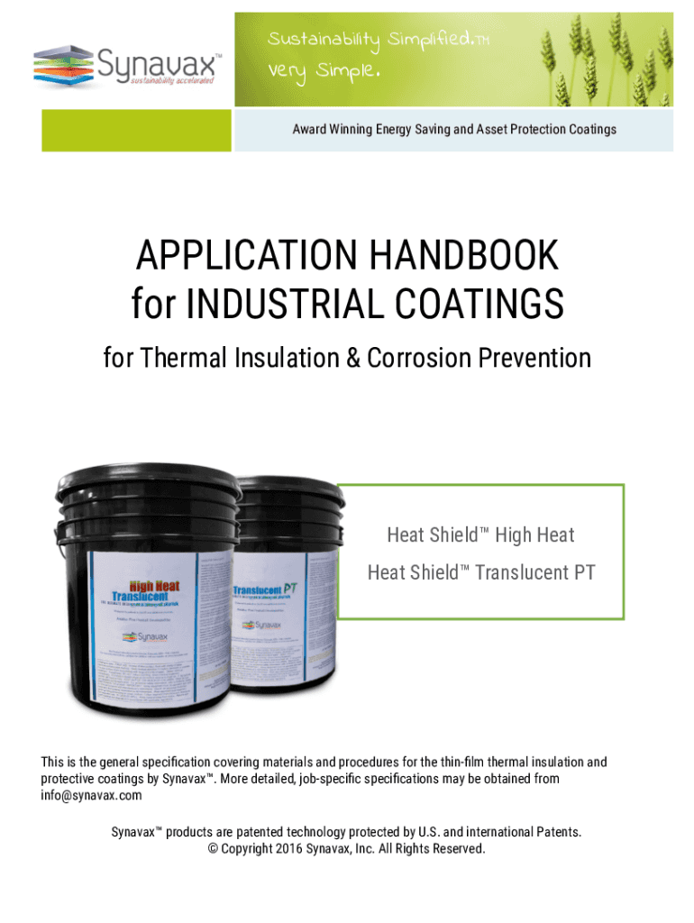 Fillable Online Industrial-Coatings Application HandbookPDFPaint Fax ...
