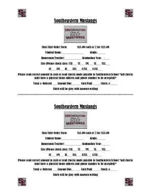 Fillable Online Southeastern Mustangs Fax Email Print - pdfFiller
