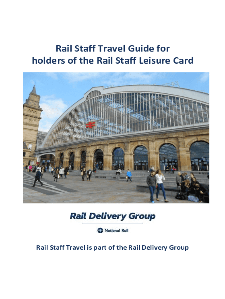 Fillable Online Rail staff 'priv' travel on European trains - a quick ...