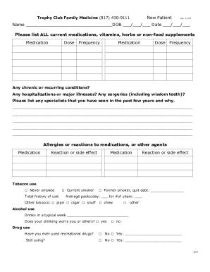 Fillable Online Medication Management Using Medicines Safely Fax Email ...